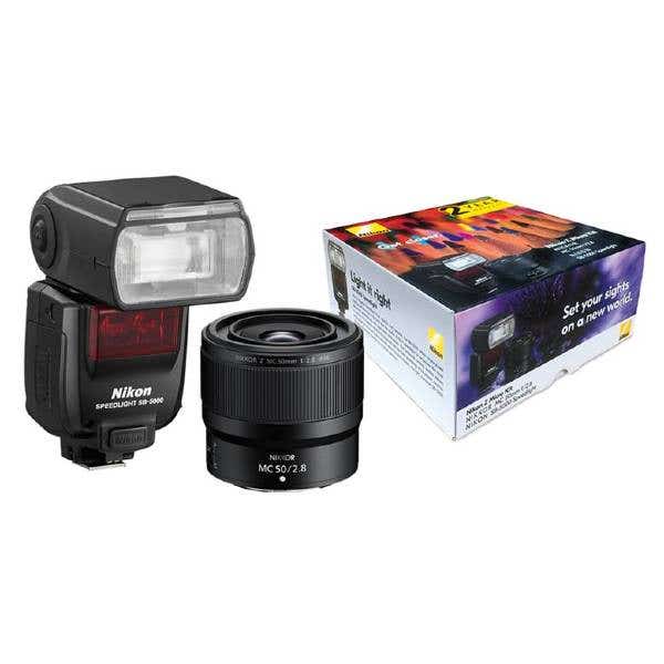 Nikon Z MC 50mm Flash Kit MC 50mm F2.8 & SB5000 Flash – Ted's Cameras